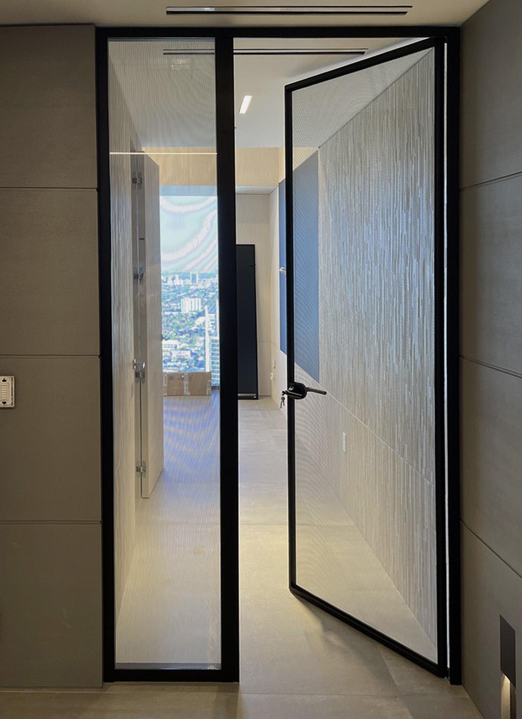 Materia's Glass Doors Project